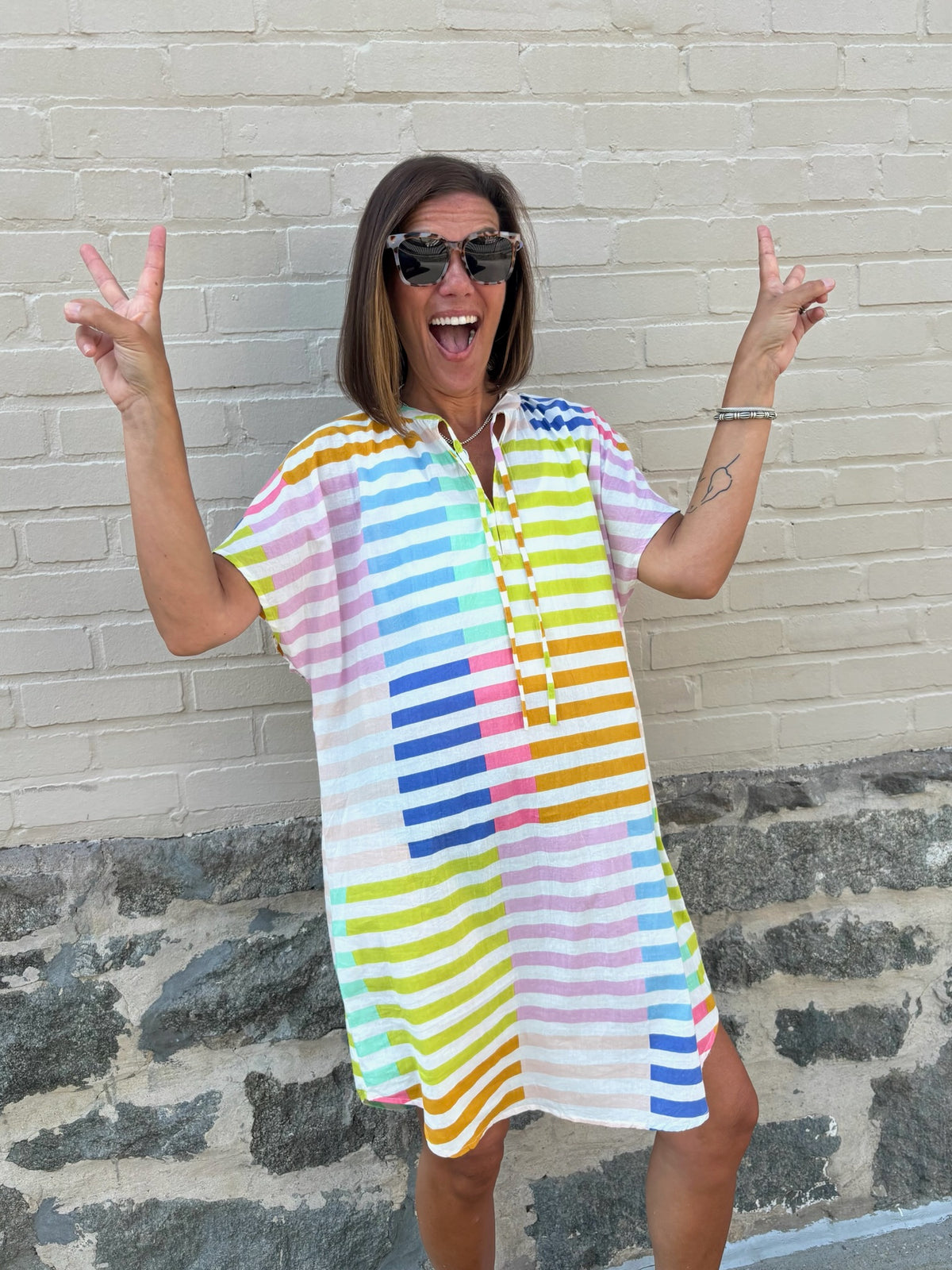 Callie Colorful Cove Dress — Sweet Elizabeth Jane